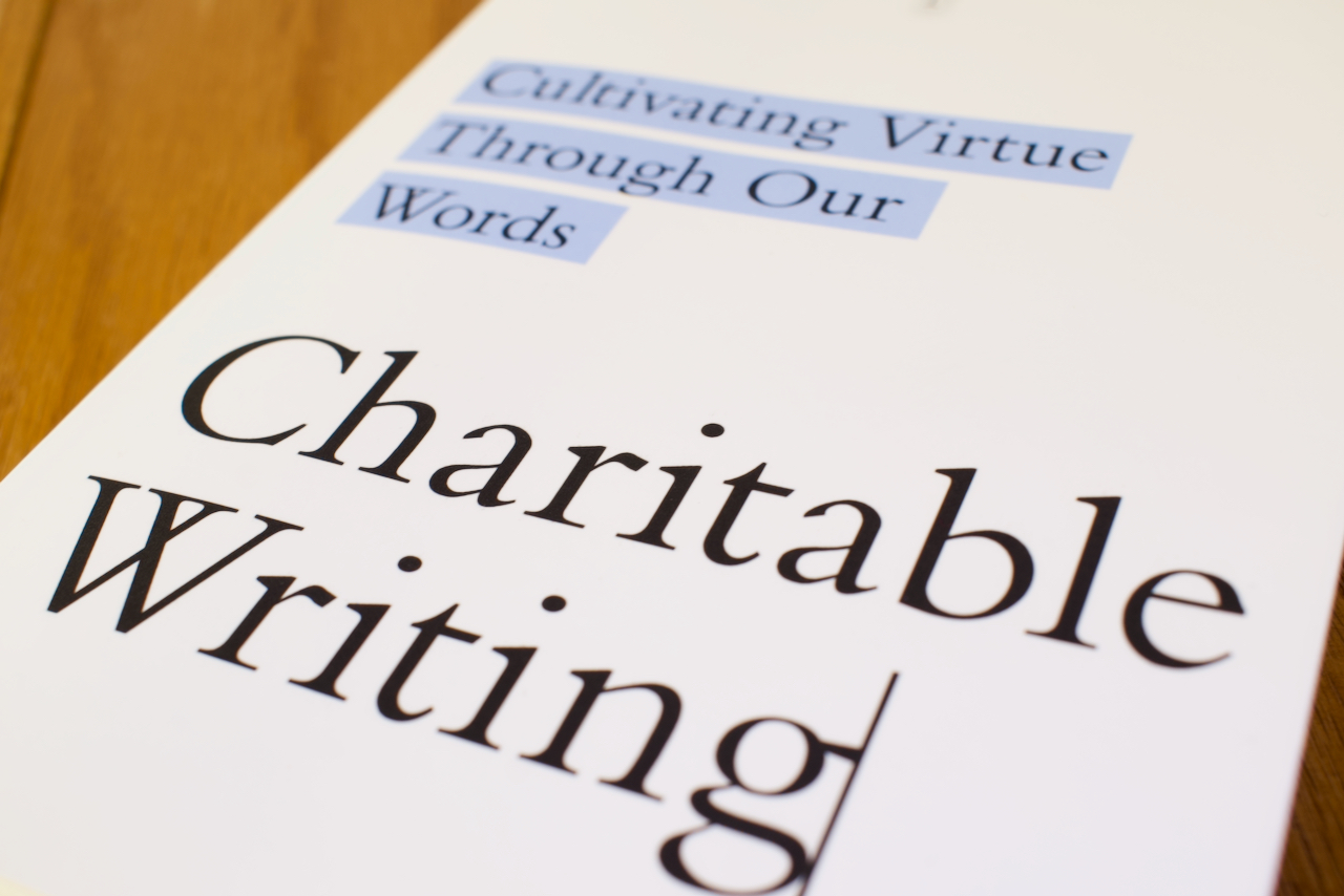 Charitable Writing - Brent Niedergall