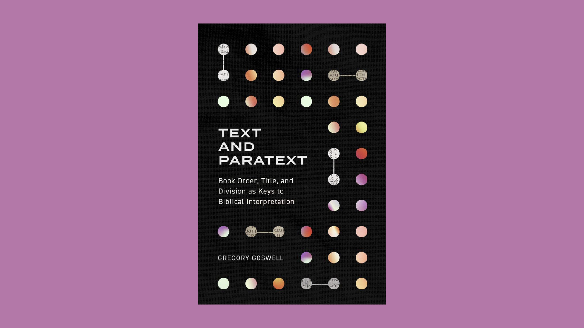 Text And Paratext Brent Niedergall